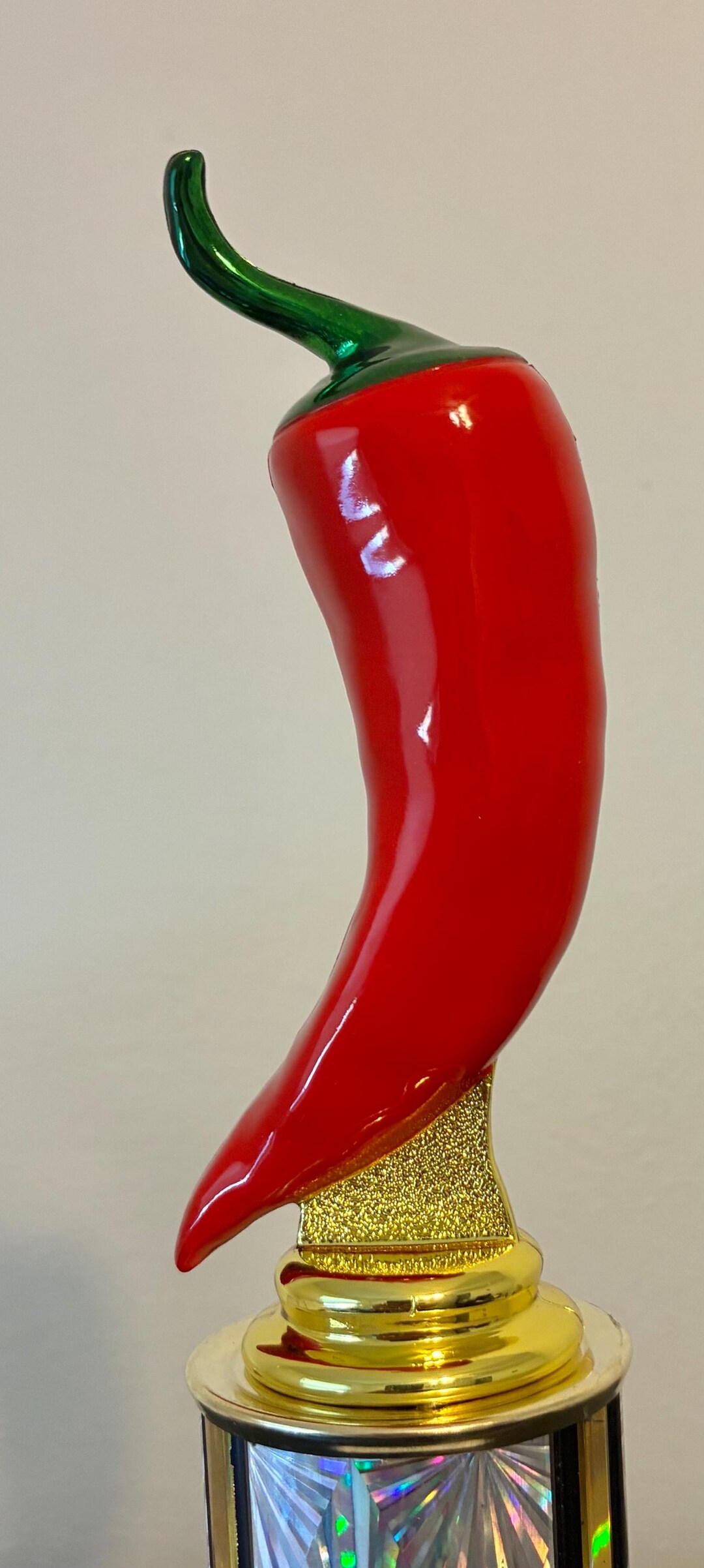 Red Hot Chili Pepper Trophy Personalized Free - Etsy