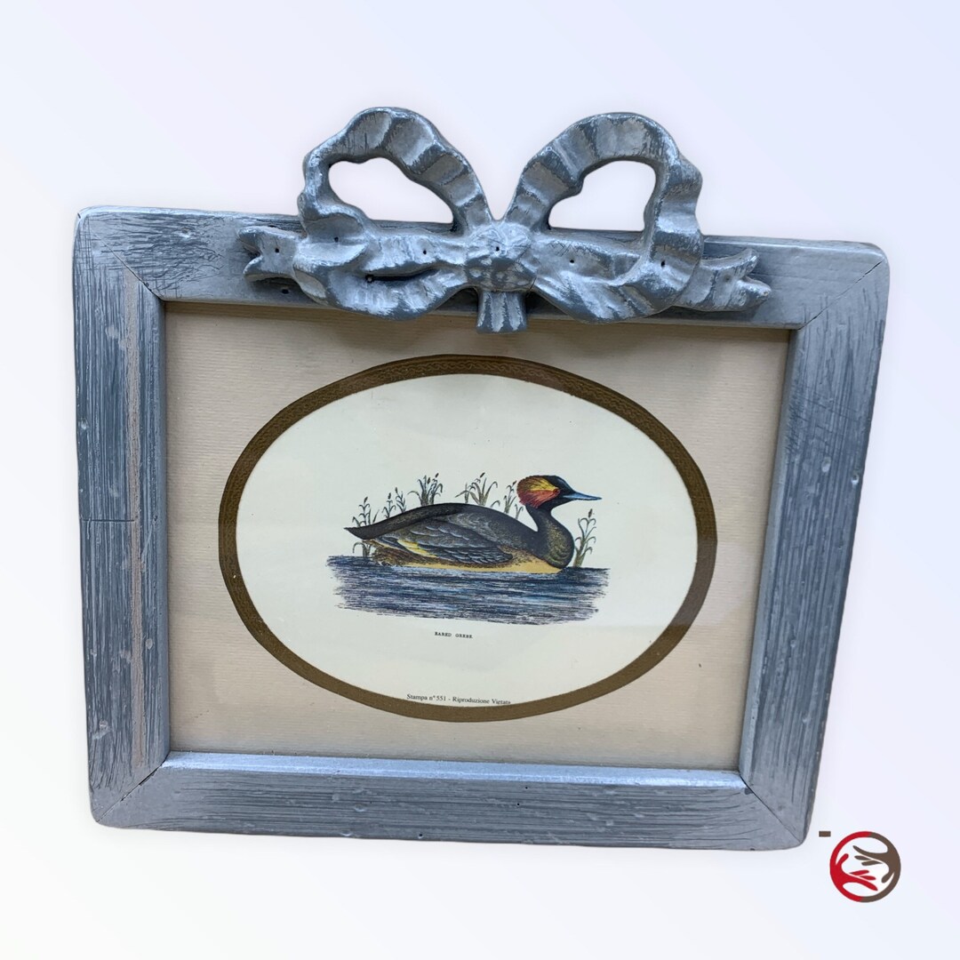 Frame Frame With Wooden Bow Duck Dekor Toscana - Etsy