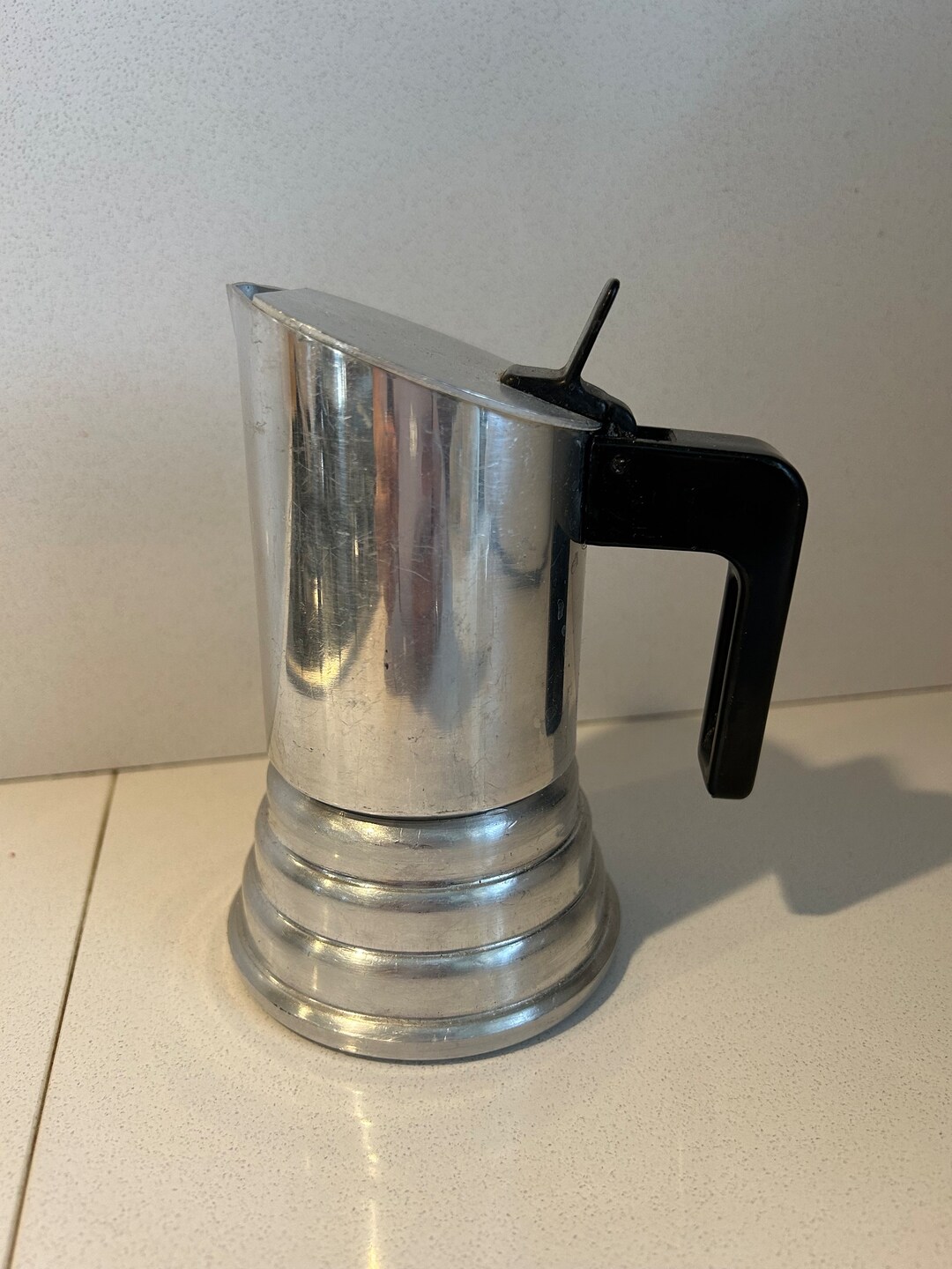 Collectible Vintage Italian Coffee Maker From the 80s, Italian Moka Two ...