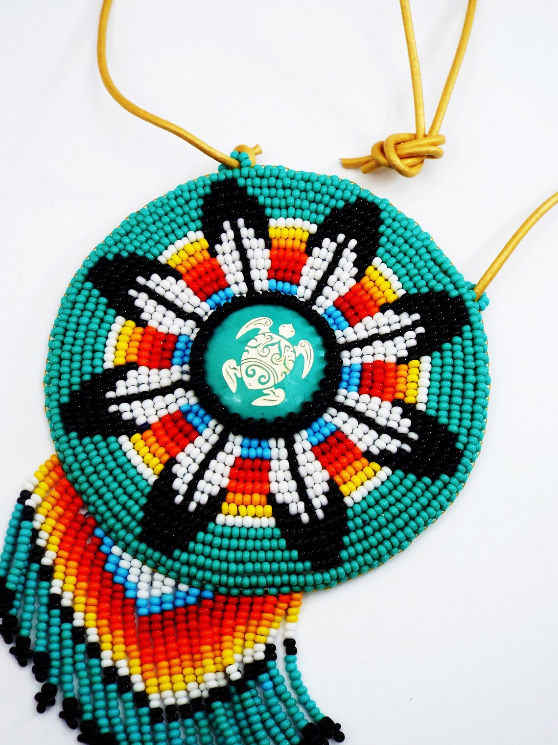 Rosette Medallion Native American Style - Etsy