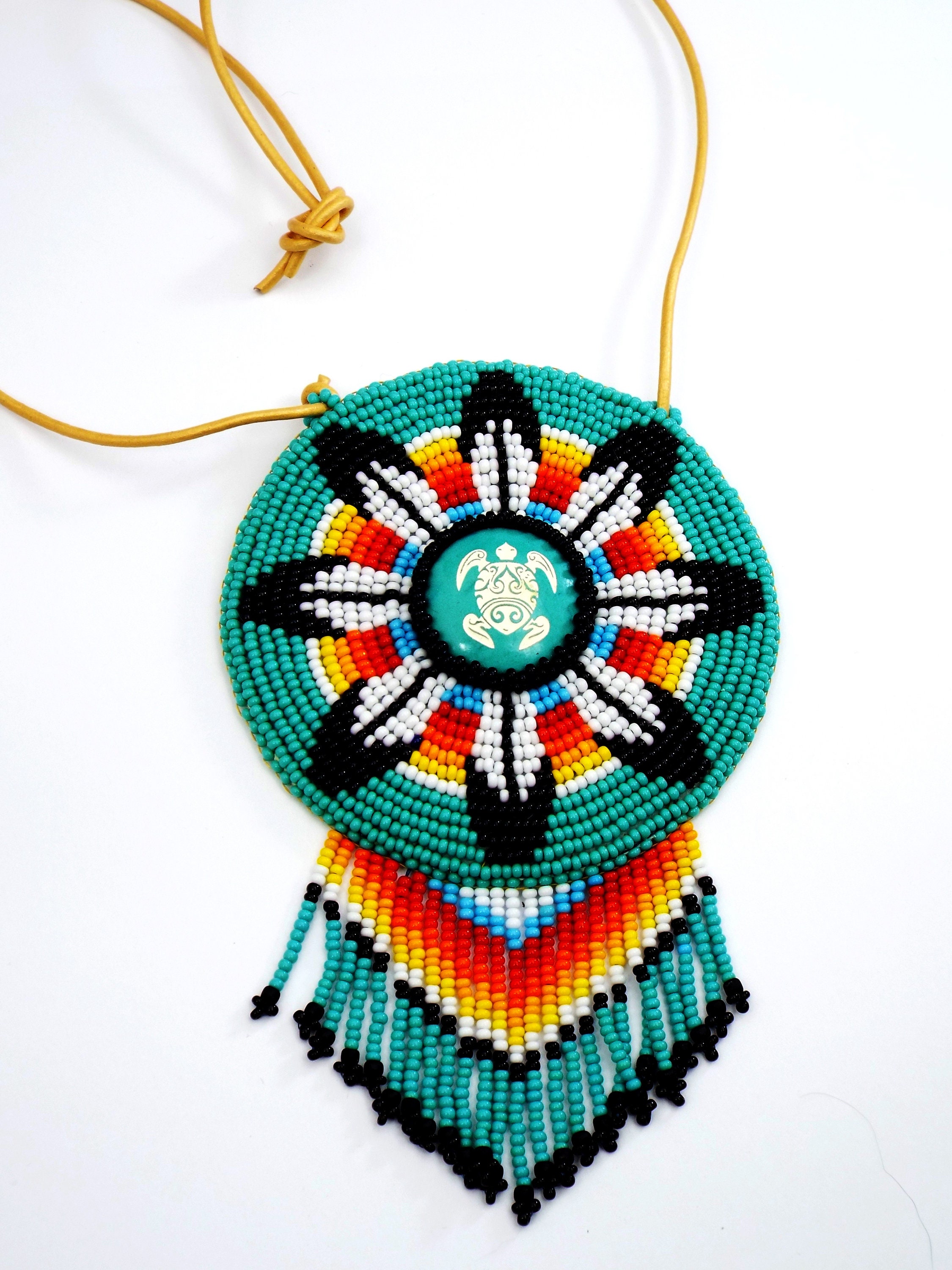 Rosette Medallion Native American Style - Etsy