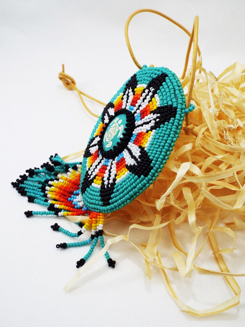 Rosette Medallion Native American Style - Etsy