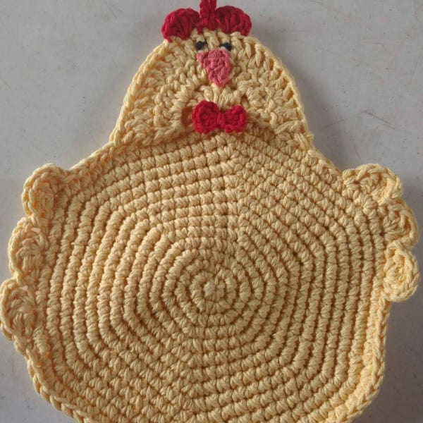 Swanky Chicken Trivet - Etsy