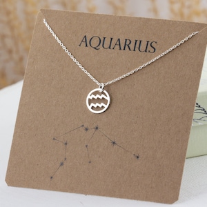 Etsy aquarius necklace store