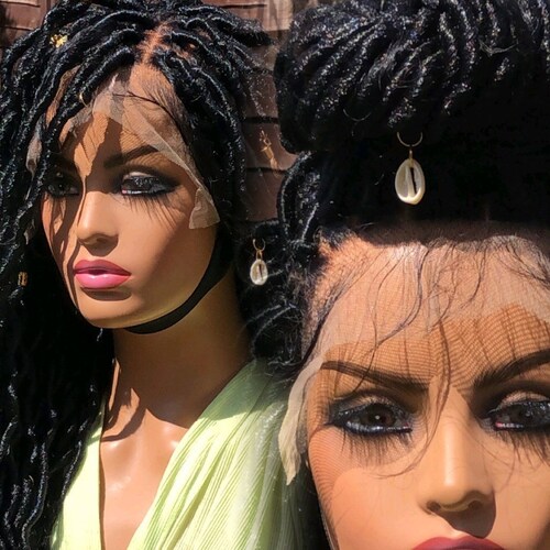 Ready To Ship Braided Wig Lace Front Wig Braided Lace Front Etsy