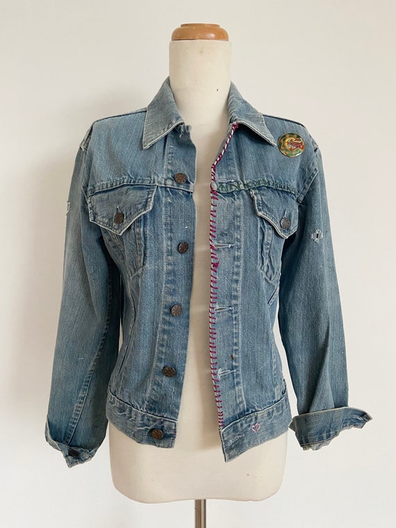 Vintage Jean Jacket, Jean Jacket, 90's Fashion, Denim… - Gem