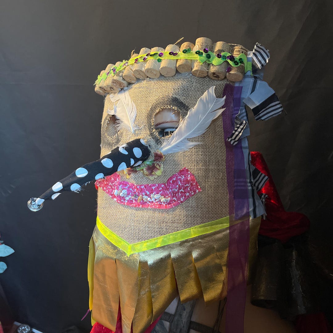 Cajun Mardi Gras Fringe Mask Masquerade Masks Carnival Masks Chicken ...