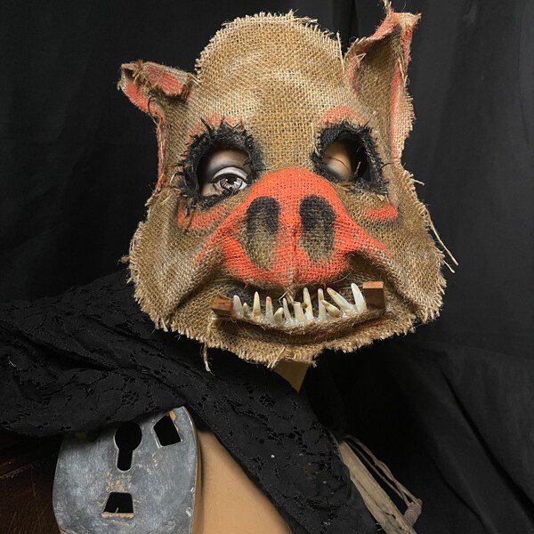 Pig Mask - Etsy