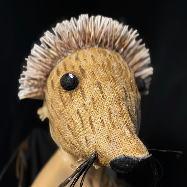Hedgehog Mask - Etsy
