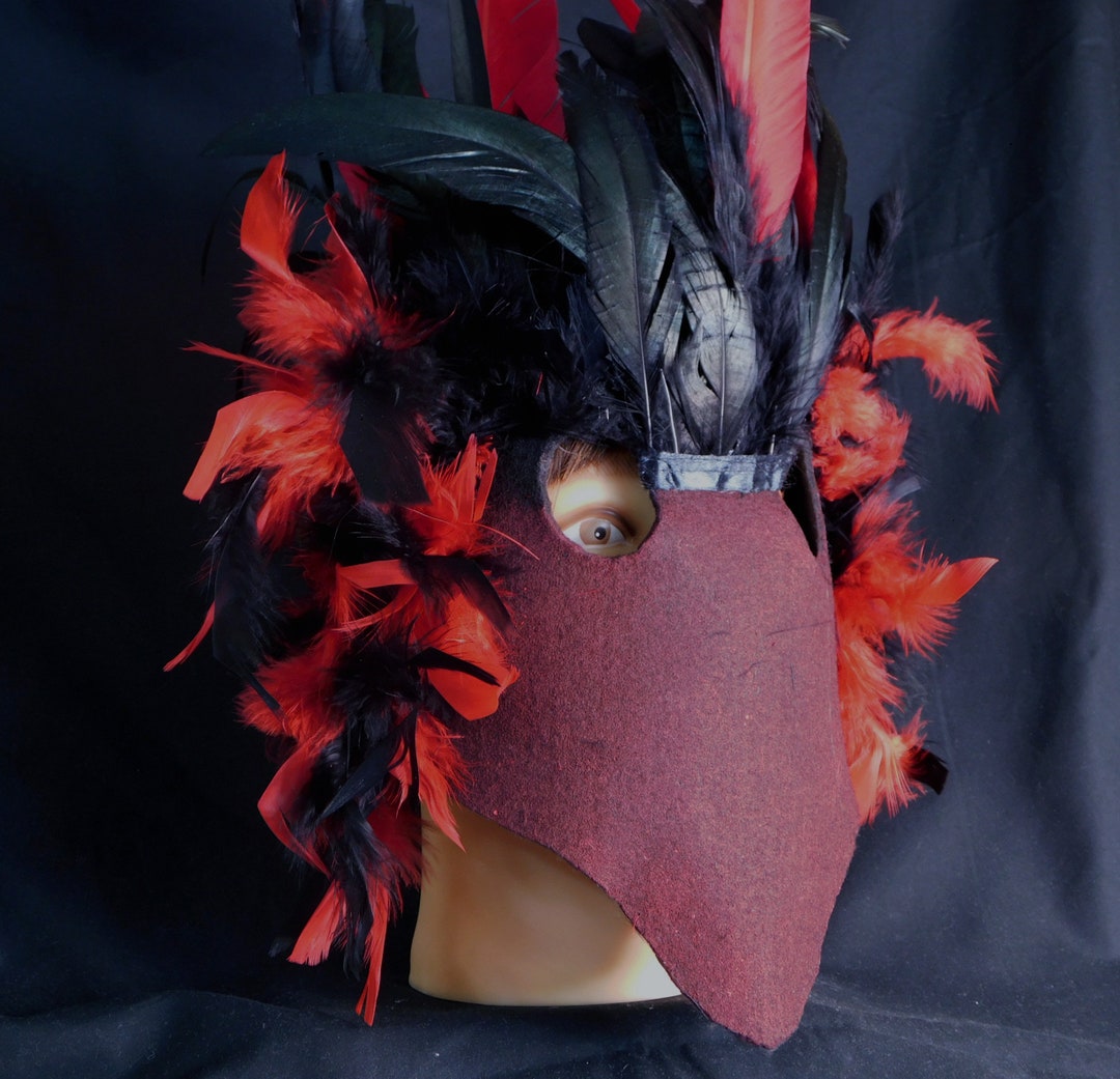 Bird Mask - Halloween, Masquerade, Photo and Video Prop Mask - Etsy