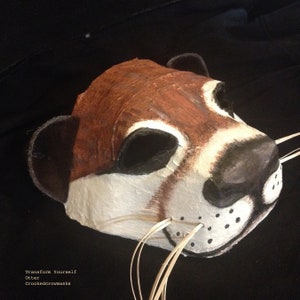 Otter Mask Sea Otter Mask Animal Masquerade Mask Adult - Etsy
