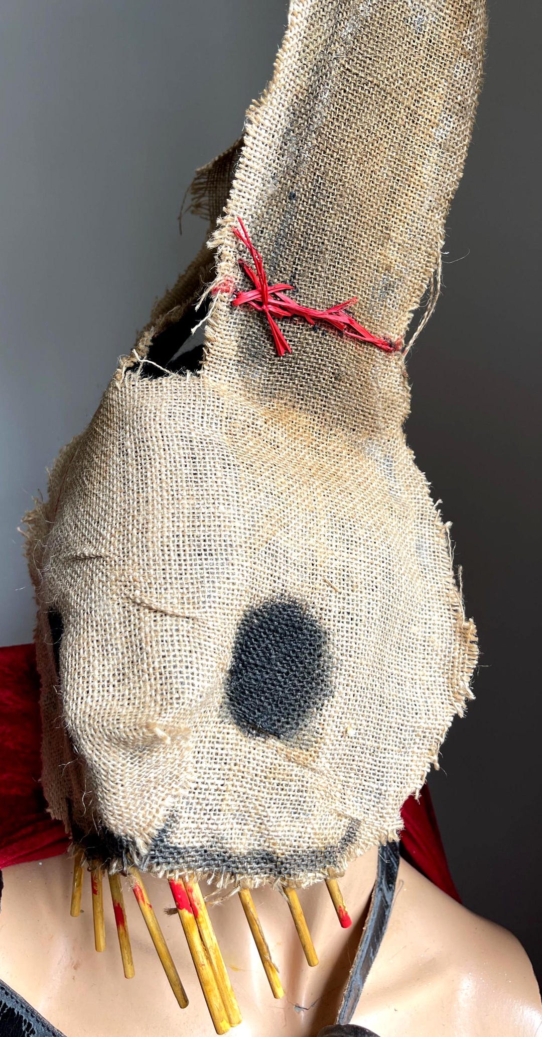 Creepy Rabbit Mask: Scary Halloween Costume, Masquerade Parade - Etsy