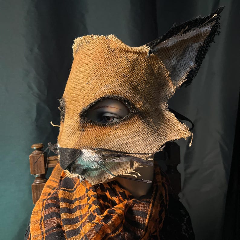 Fox Mask: Halloween, Masquerade, Costume, Movie Prop - Etsy UK