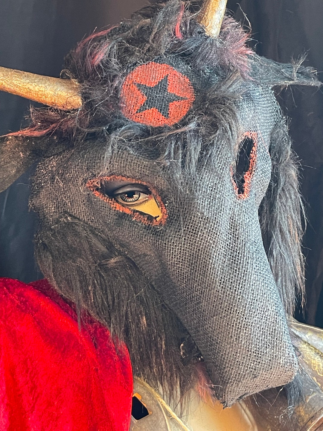 Devil, Baphomet, Demon Mask - Video Movie Photo Prop Mask, Halloween ...