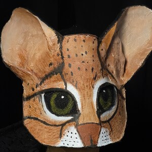Ocelot Mask Adult Halloween Costume Masquerade Ball Mask Movie Photo ...