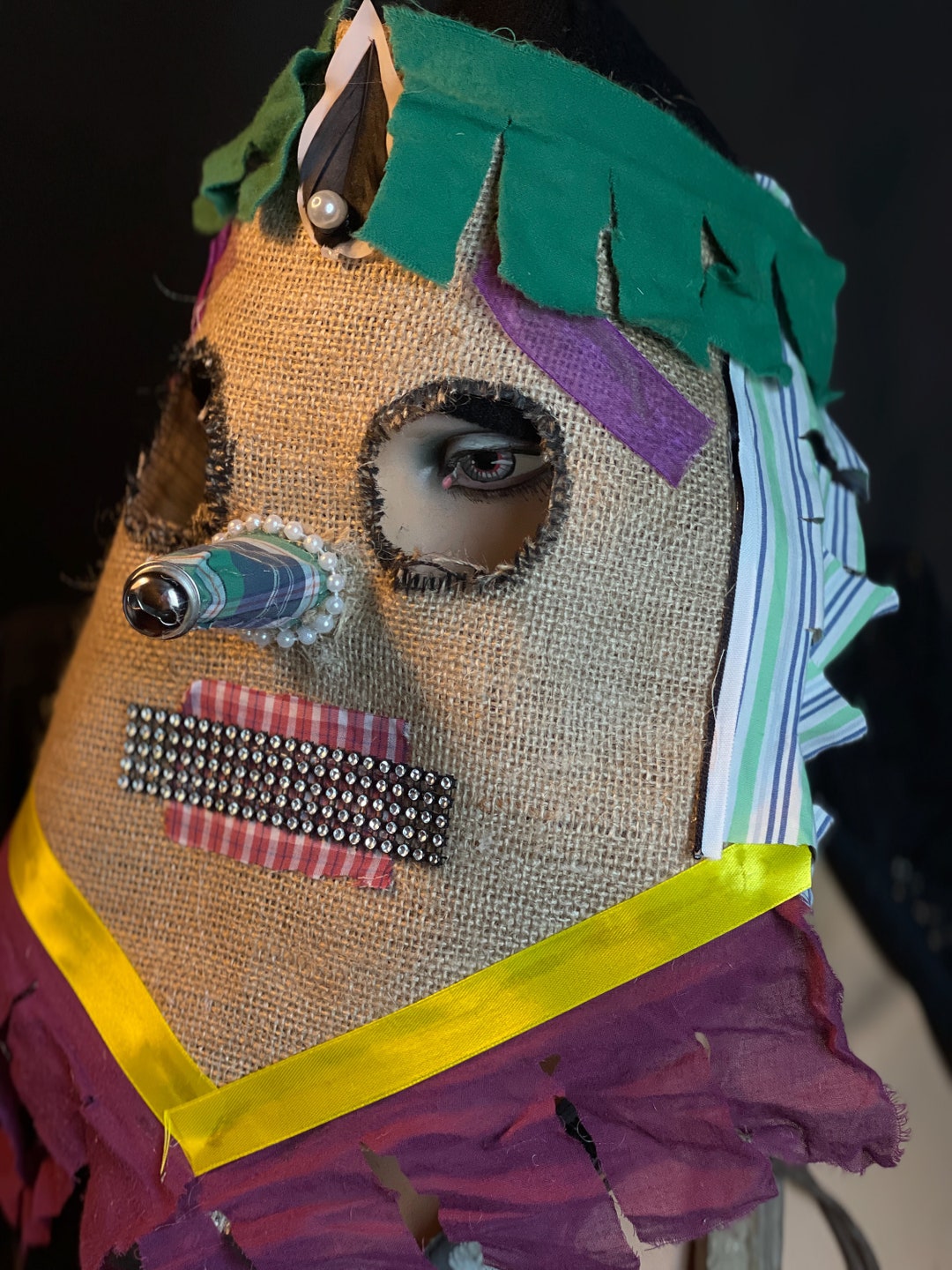 Cajun Mardi Gras Mask Masquerade Carnival Costume Chicken - Etsy