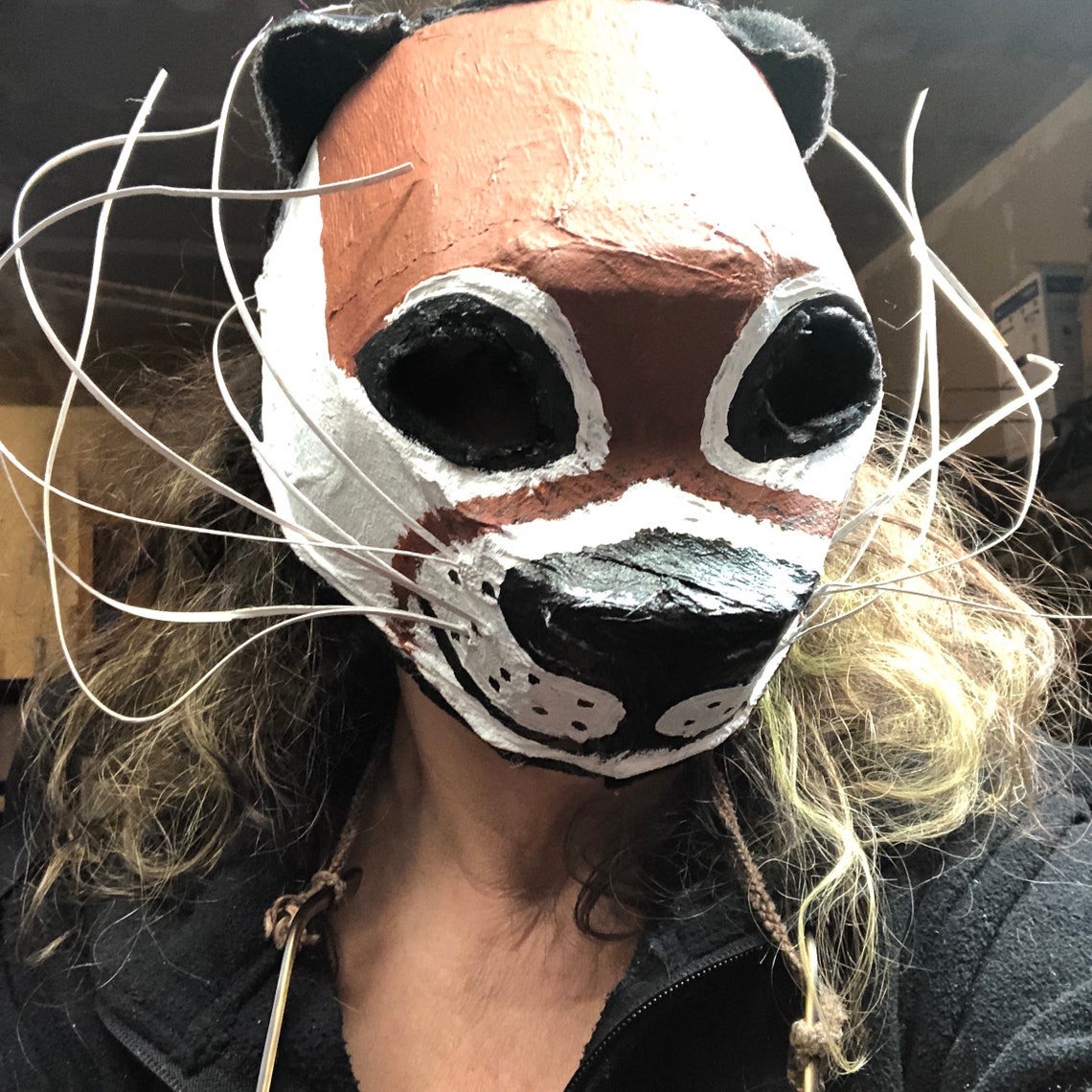 Otter Mask Sea Otter Mask Animal Masquerade Mask Adult | Etsy
