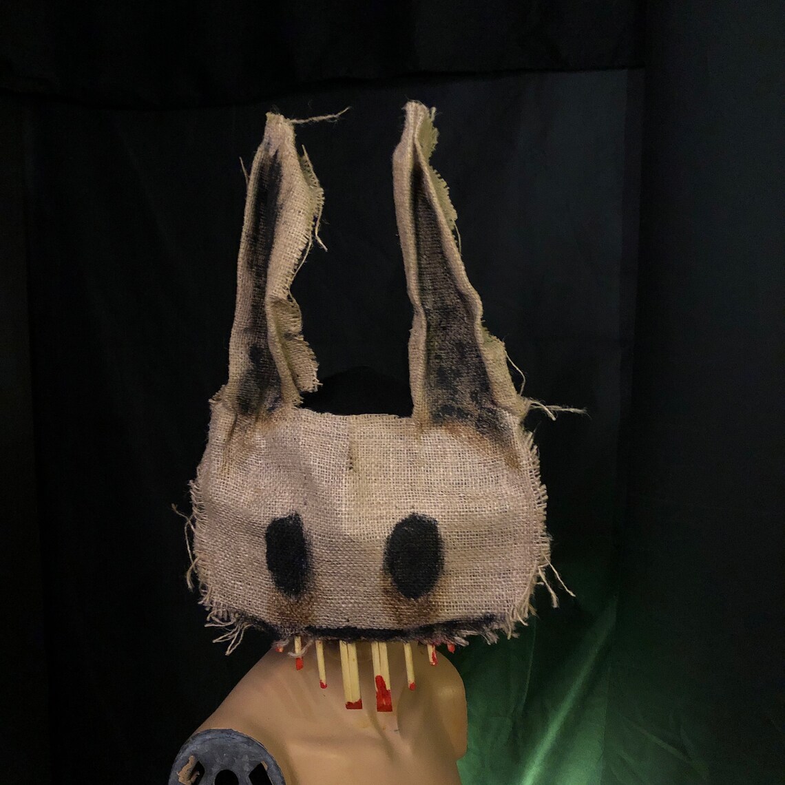 Scary Rabbit Mask Creepy Easter Bunny Mask Adult Halloween | Etsy