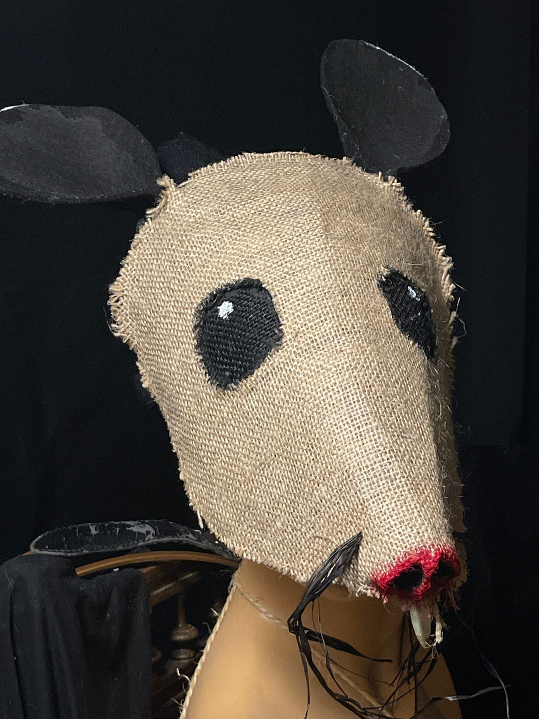 Creepy Cute Mouse Mask - Adult Halloween, Masquerade, Cosplay Costume ...