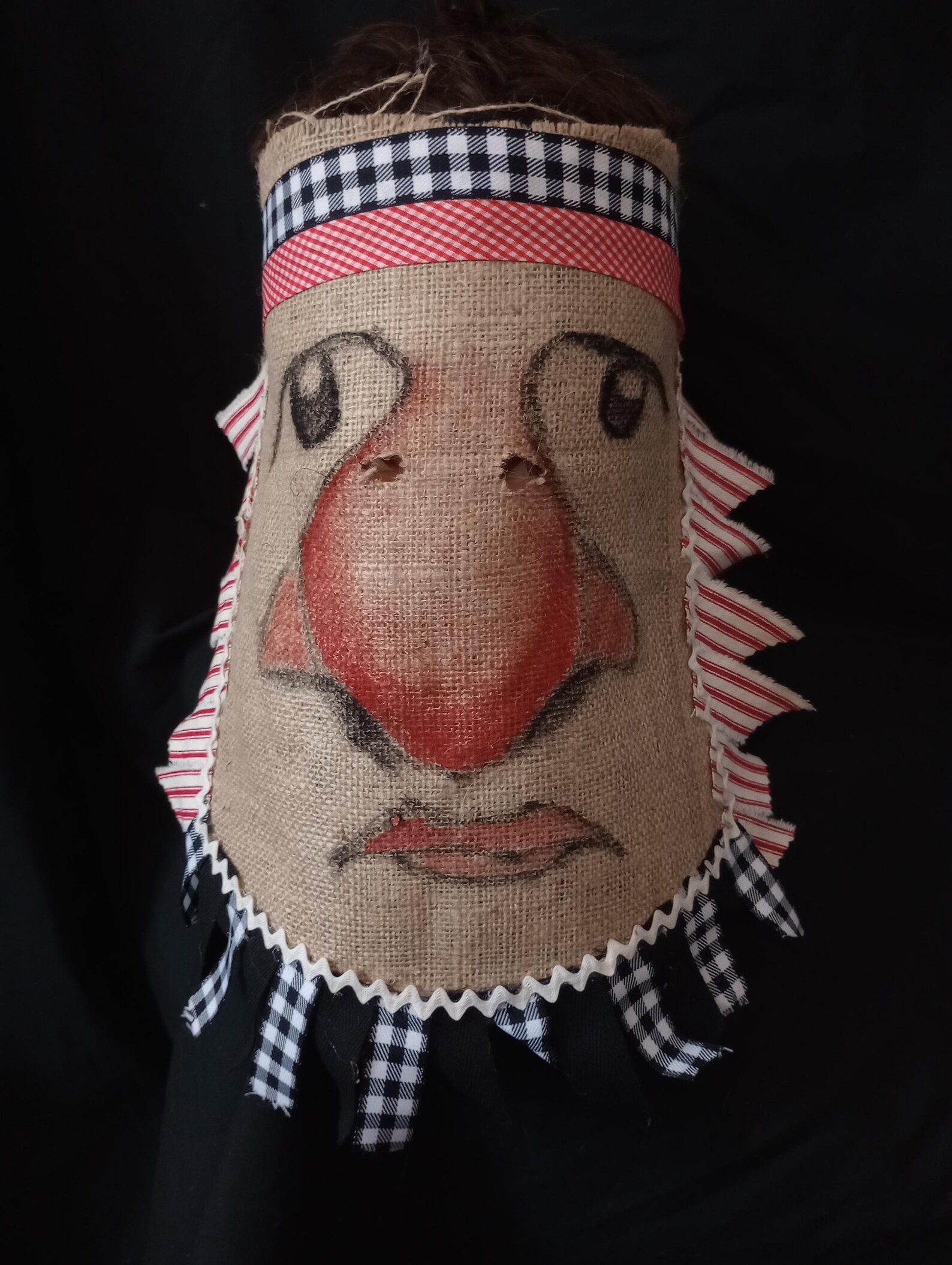 Máscara con flecos estilo Mardi Gras cajún: accesorio para carnaval ...