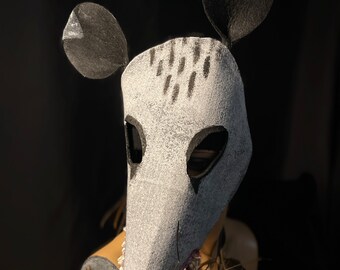Papercraft Rat Mask Papercraft Template Printable Mask DIY , 54% OFF