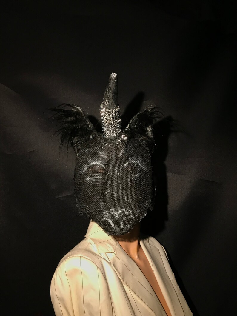 Devil Baphomet & Demon Masks Traditional Halloween and | Etsy