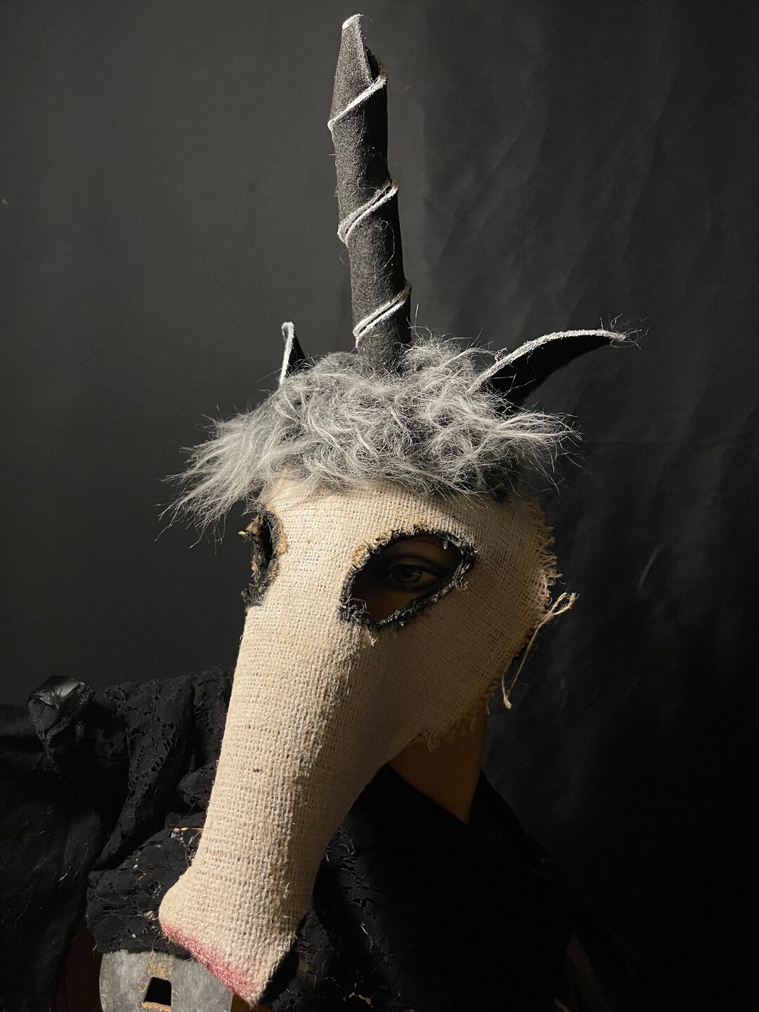 Scary Unicorn Masks Lightweight Mask for Halloween, Parades and Photo ...