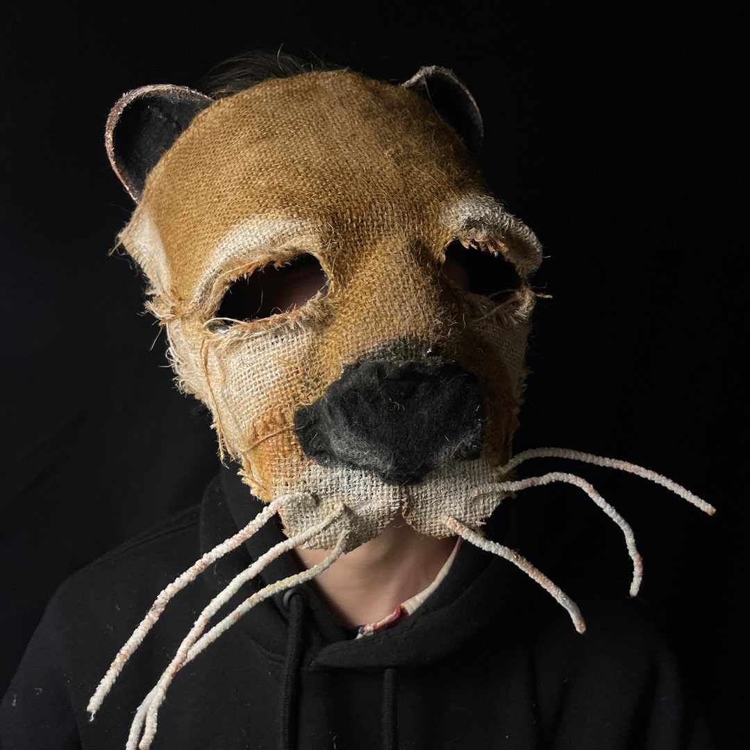 River Otter Mask - Sea Otter Mask - Animal Masquerade Mask - Adult ...