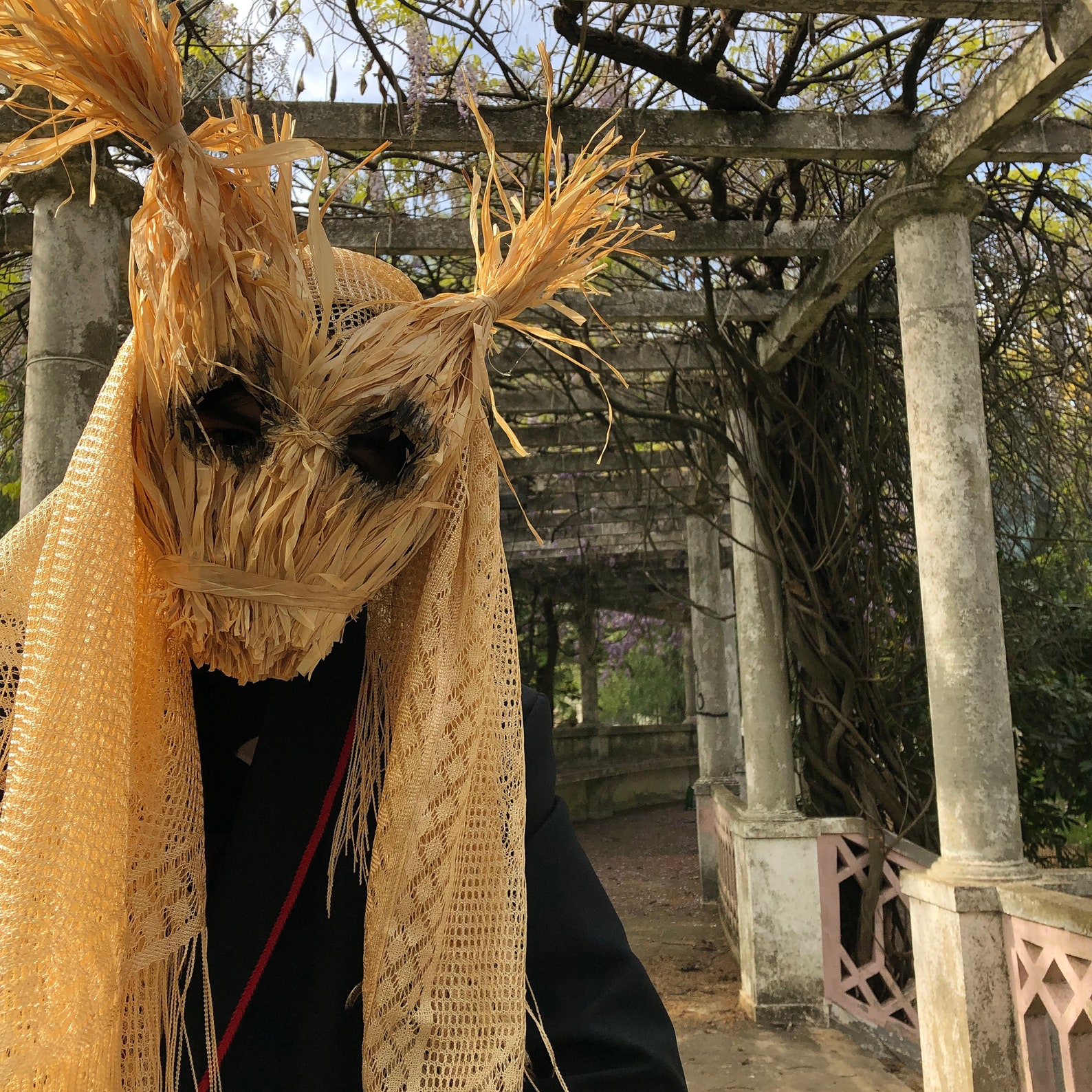 Scary Weird Mask Creepy Scarecrow Mask Adult Halloween - Etsy