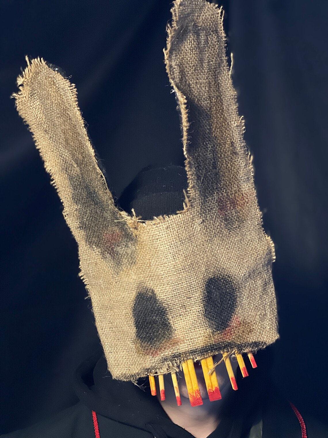 Scary Rabbit Mask Creepy Easter Bunny Mask Adult Halloween - Etsy
