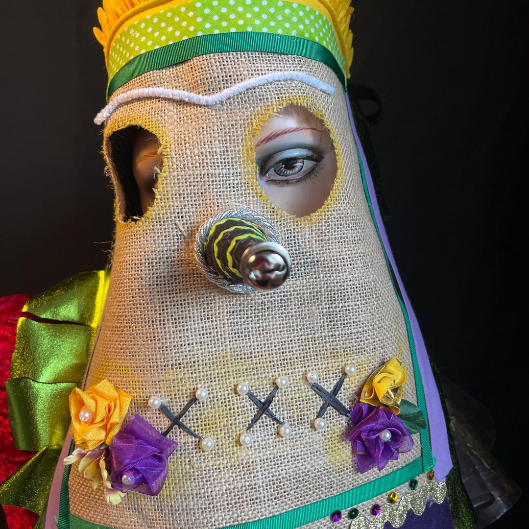 Cajun Mardi Gras Fringe Mask - Masquerade Masks - Carnival Masks ...