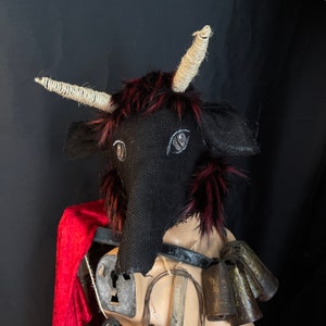 Goat Mask, Adult Halloween Costume Demon, Devil, Baphomet Art, Folk ...