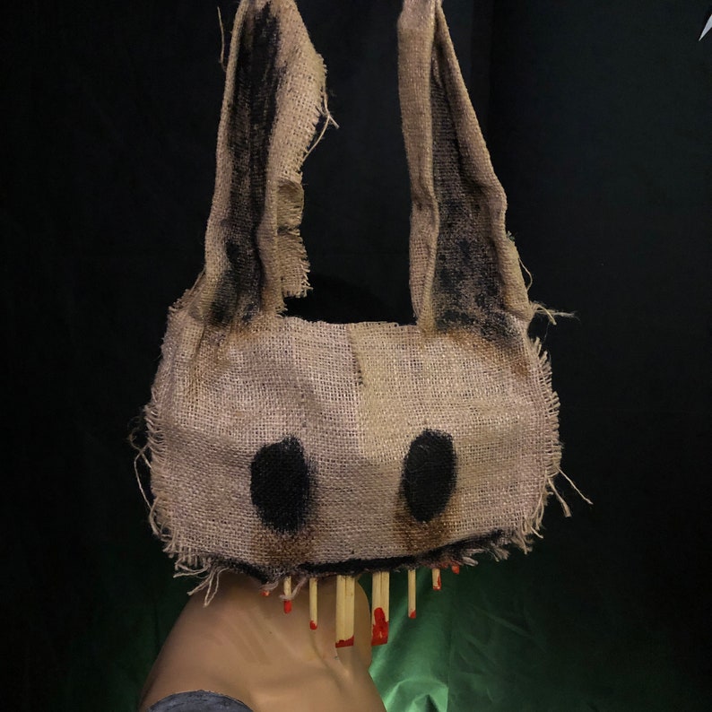Scary Rabbit Mask Creepy Easter Bunny Mask Adult Halloween | Etsy
