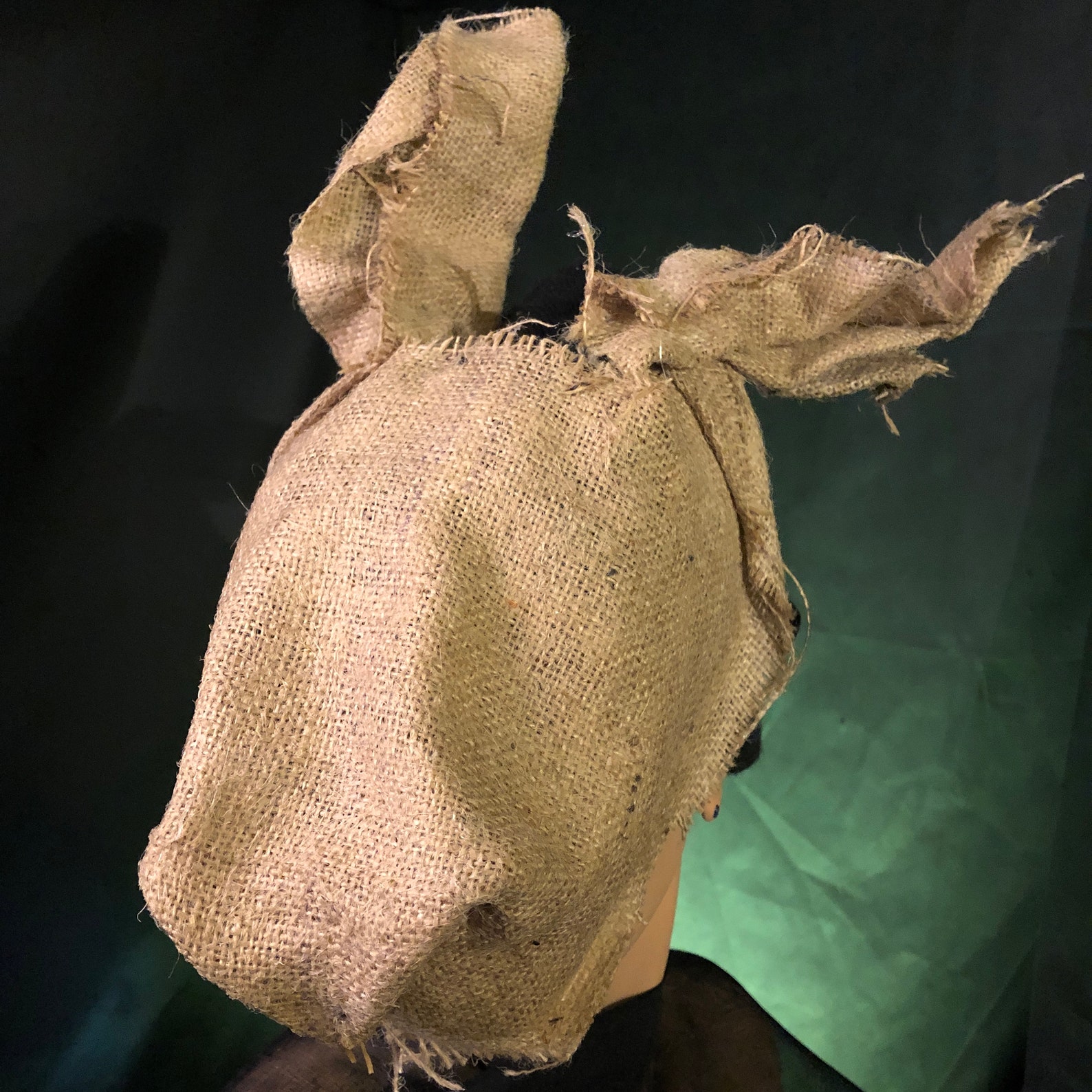 Bad Rabbits Scary Creepy Burlap Bunny Masks Handmade Props - Etsy