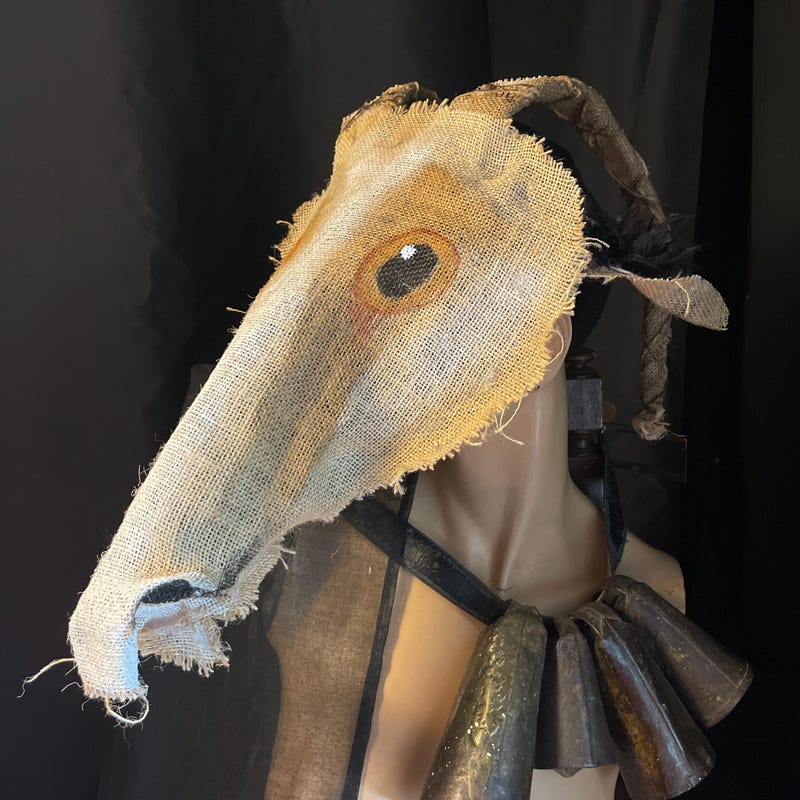 Goat Mask - Etsy