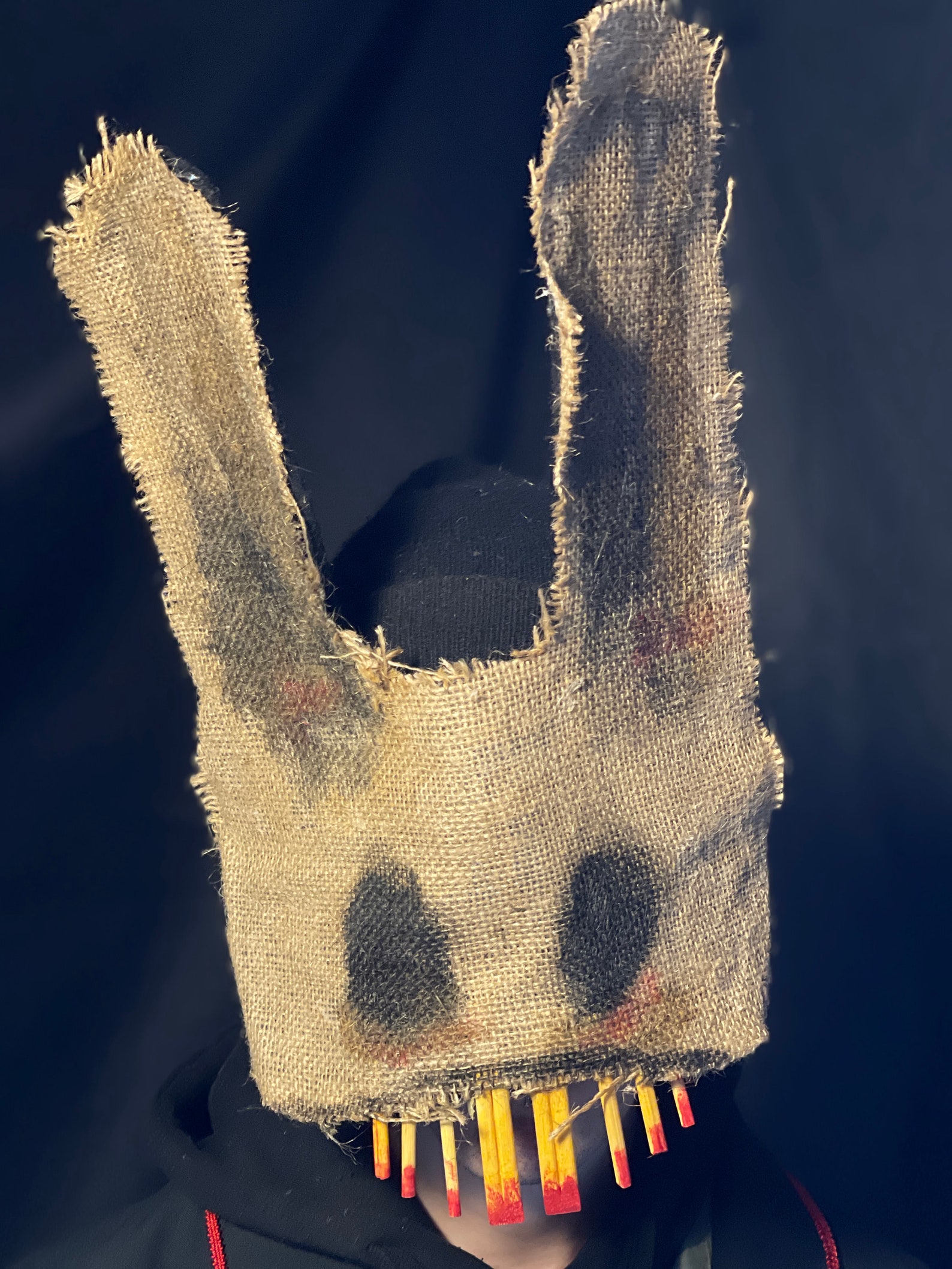 Scary Rabbit Mask Creepy Easter Bunny Mask Adult Halloween - Etsy