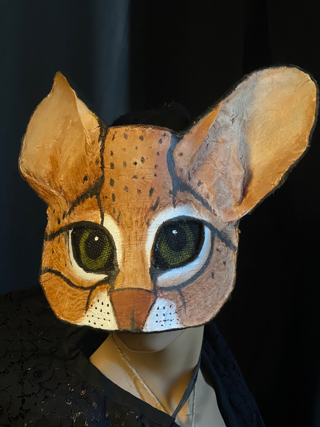 Ocelot Mask Adult Halloween Costume Masquerade Ball Mask Movie Photo ...