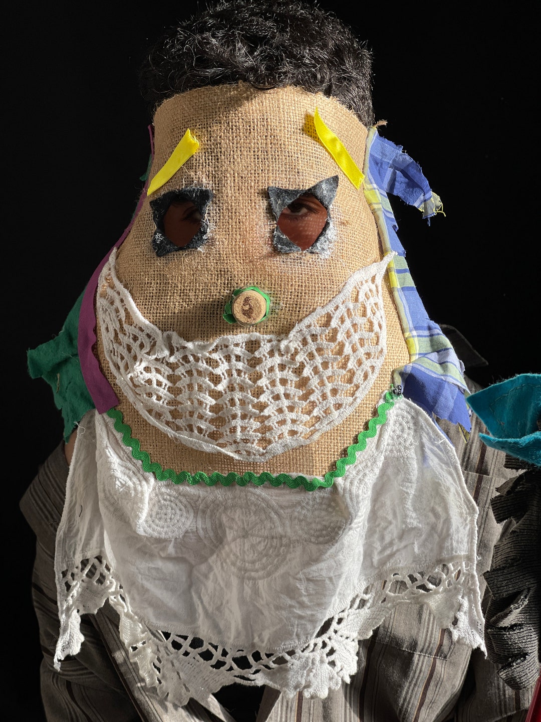 Cajun Mardi Gras Masks Traditional Halloween, Masquerade & Carnival ...