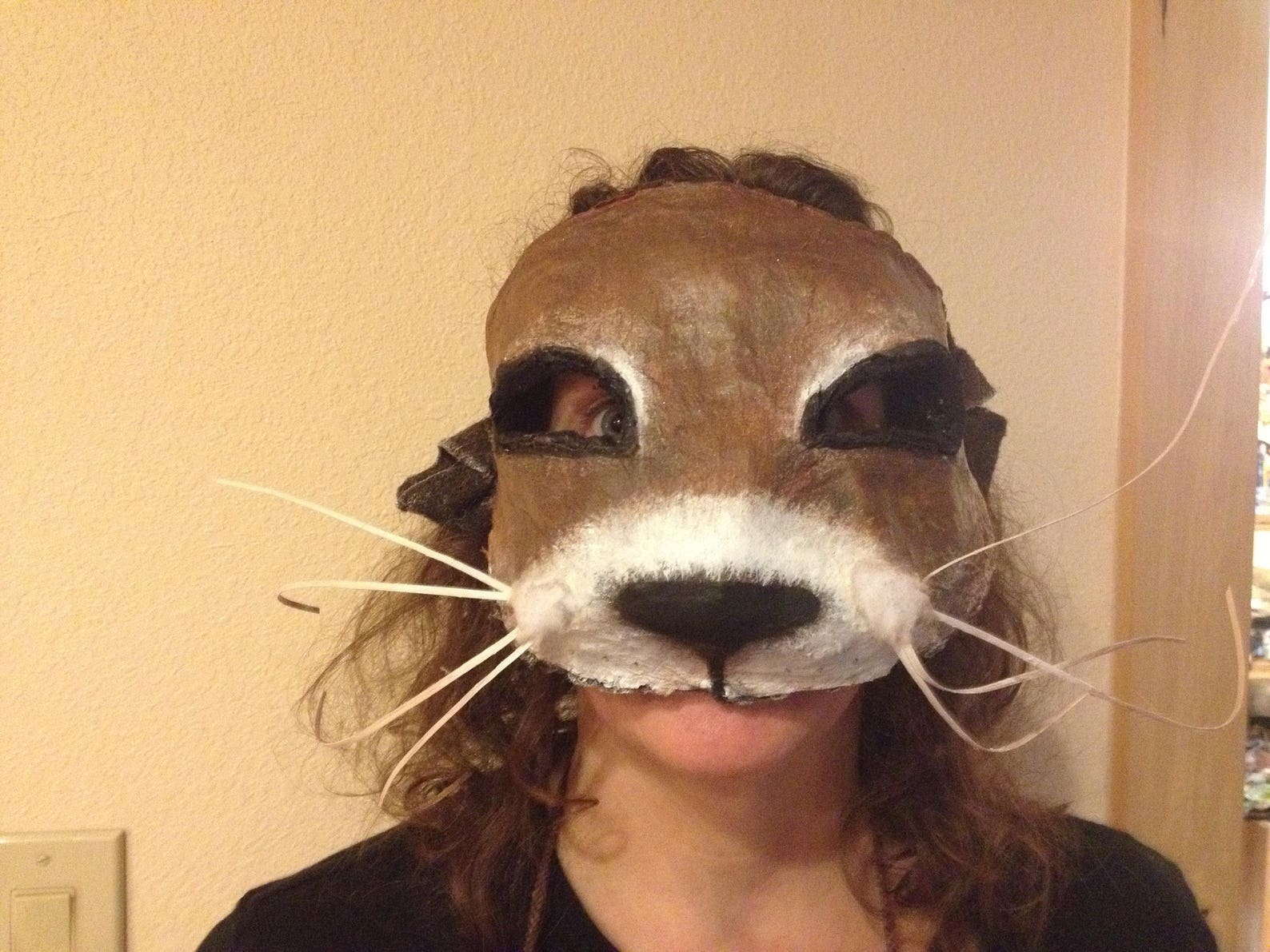 Otter Mask Sea Otter Mask Animal Masquerade Mask Adult | Etsy