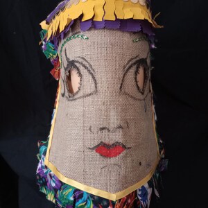 Cajun Mardi Gras Fringe Mask - Masquerade Masks - Carnival Masks ...