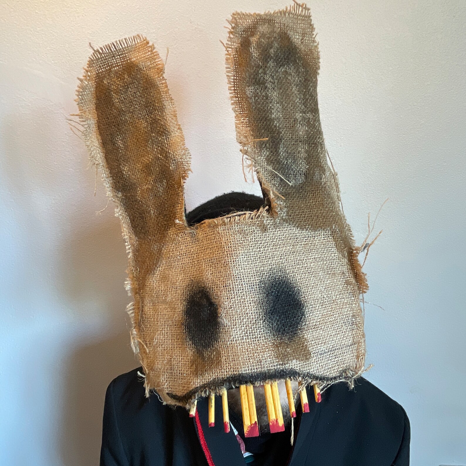 Scary Rabbit Mask Creepy Easter Bunny Mask Adult Halloween - Etsy