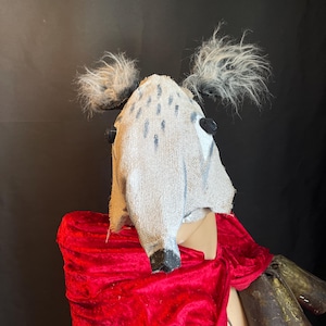 Creepy Scary Horror Mask - Adult Halloween Costume - Handmade Custom ...