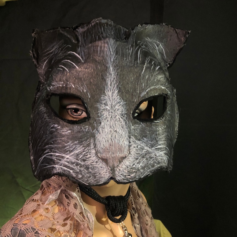 Kitty Cat Mask Animal Masquerade Mask Adult or Kids Masks - Etsy