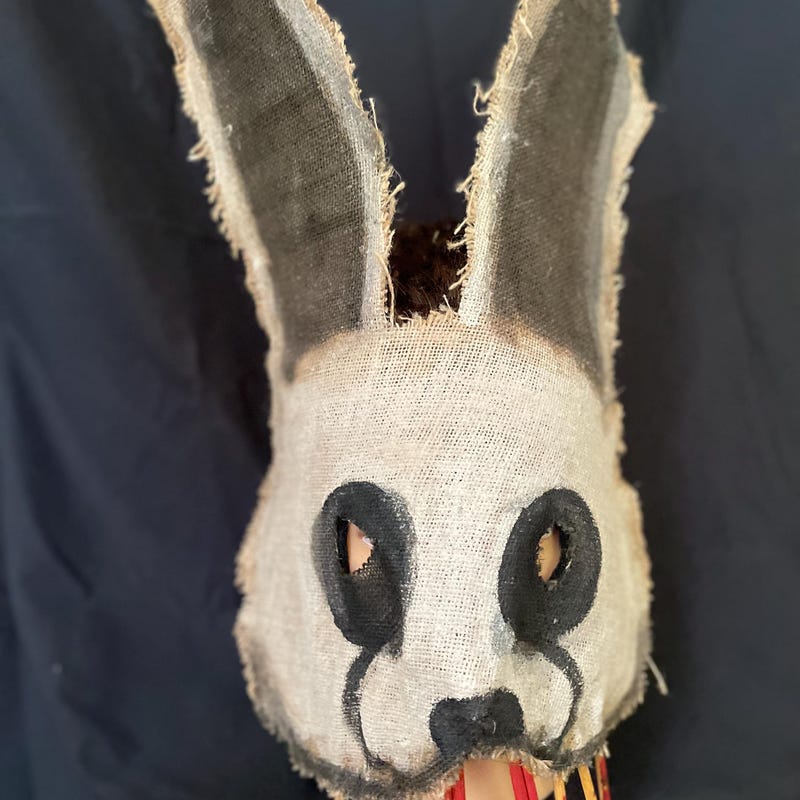 Rabbit Mask - Etsy