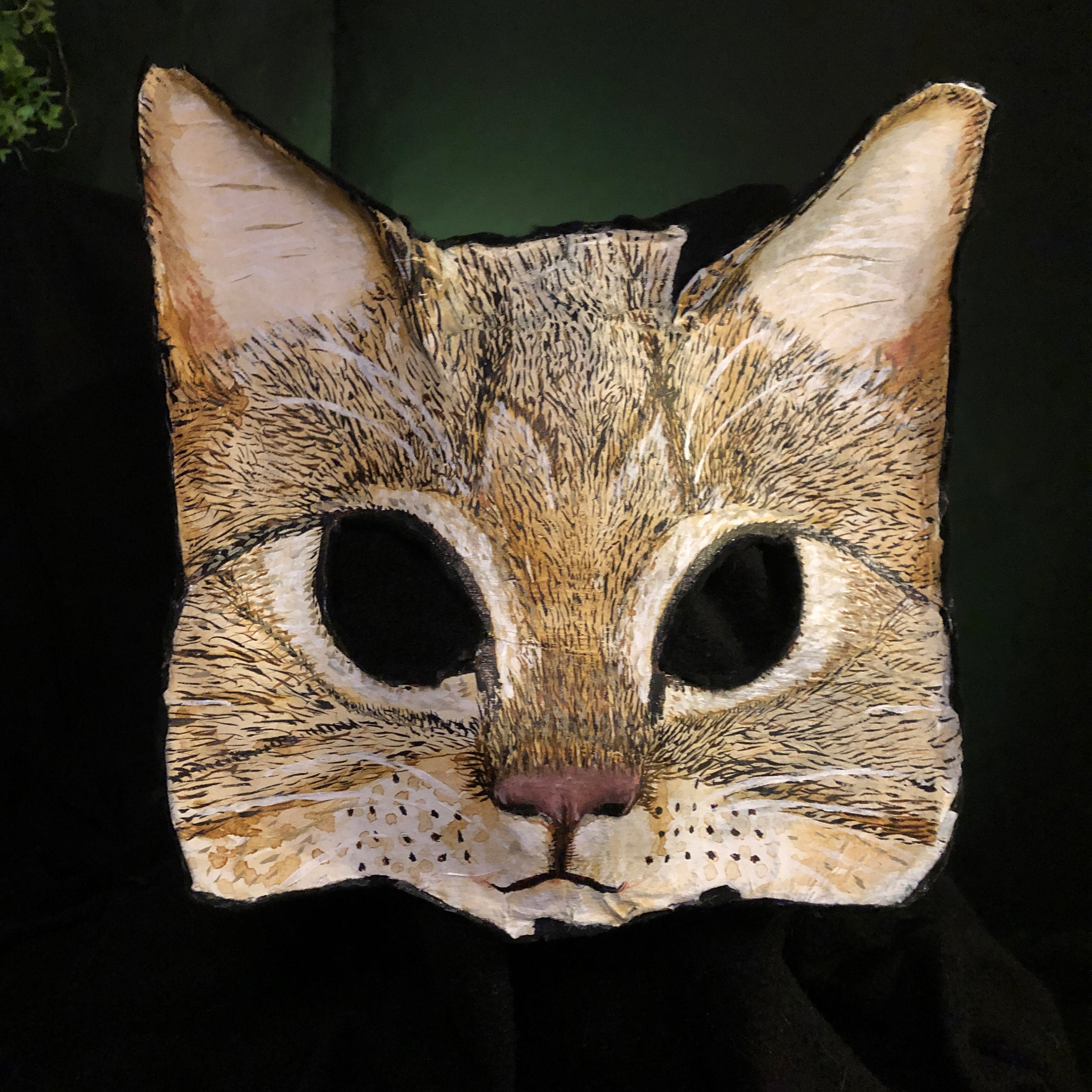 Kitty Katzen Maske Tier Maskerade Maske Erwachsene oder - Etsy.de