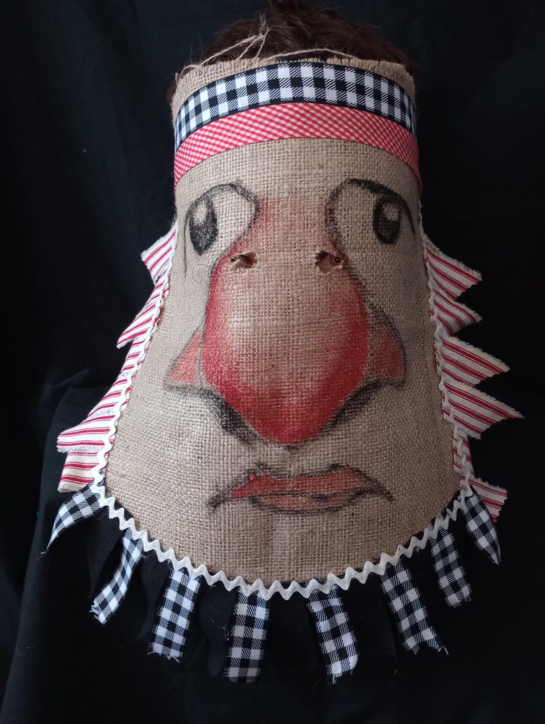 Máscara con flecos estilo Mardi Gras cajún: accesorio para carnaval ...