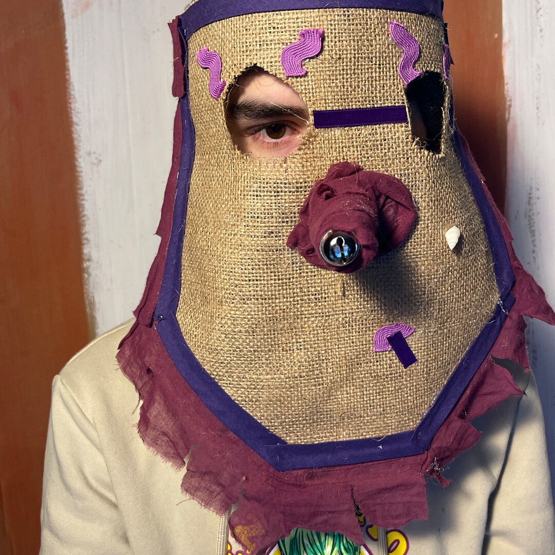 Cajun Mardi Gras Mask Masquerade Carnival Costume Chicken Chase Outfit ...