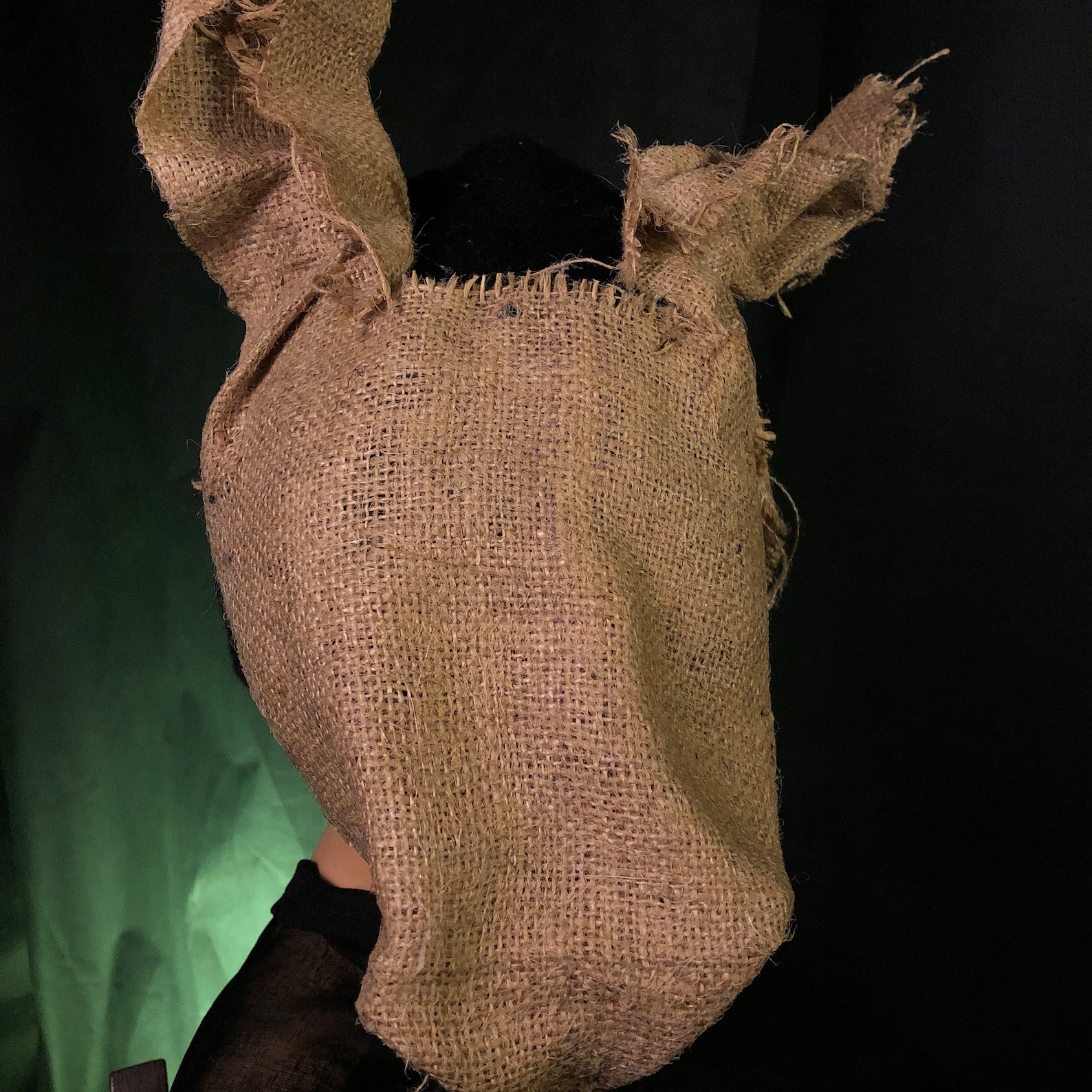Bad Rabbits Scary Creepy Burlap Bunny Masks Handmade Props - Etsy