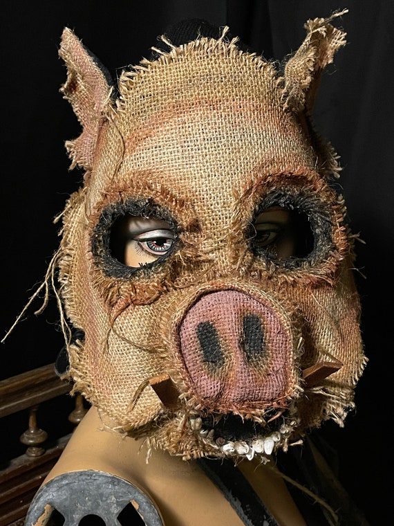 Scary Black Pig