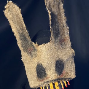 Set of Three 3 Scary Rabbit Masks, Set of Three 3 Creepy Easter Bunny ...